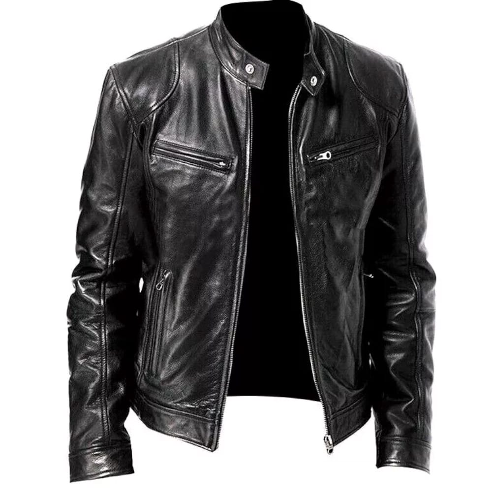 Vintage Café Racer Leather Retro Jacket – Jackets Home